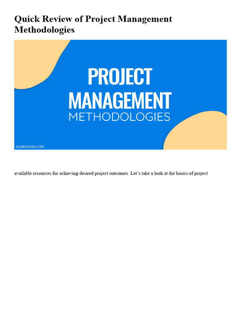 Project Management 2 | PDF | Software Development Process | Agile ...