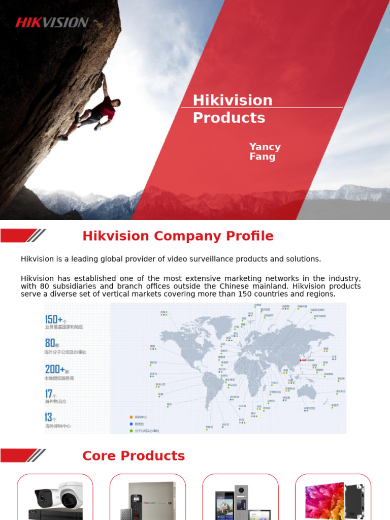 Hikvision Product Overview and Models | PDF | Closed Circuit Television ...