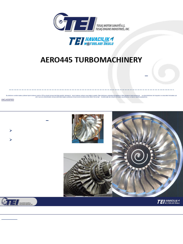 GTU AERO445 Turbomachinery WEEK3 Notes | PDF | Turbine | Gas Turbine GTU AERO445 Turbomachinery WEEK3 Notes | PDF | Turbine | Gas Turbine