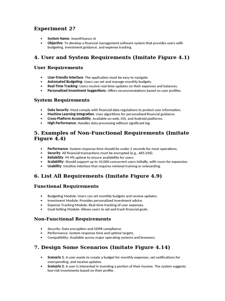 Experiment 2 | PDF | Usability | Artificial Intelligence