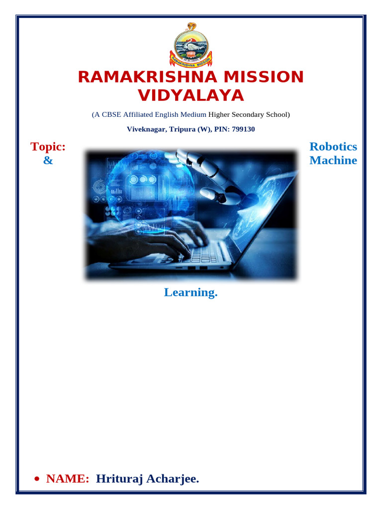 Robotics Pdf