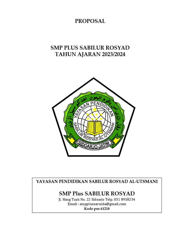 Proposal Fix Haflah Akhirussanah 2024 | PDF | Ilmu Sosial