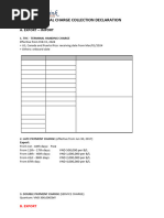OOCL Local Charges and Fees Overview | PDF | Cargo | Fee
