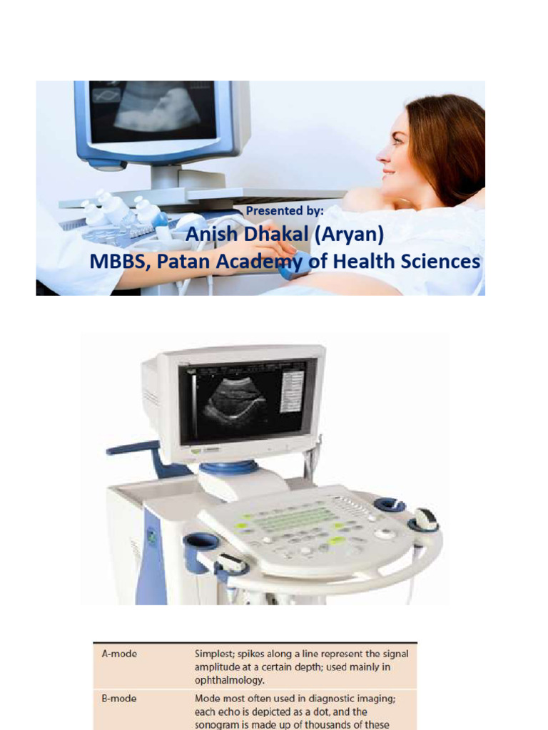 Basic Sonographic Anatomy of Major Organs: Anish Dhakal (Aryan) MBBS, Patan Academy of Health ...