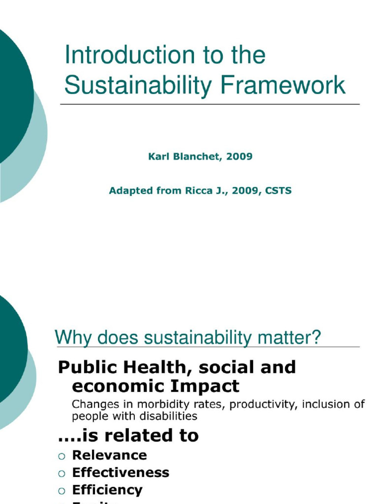 Introduction To Sustainability | PDF