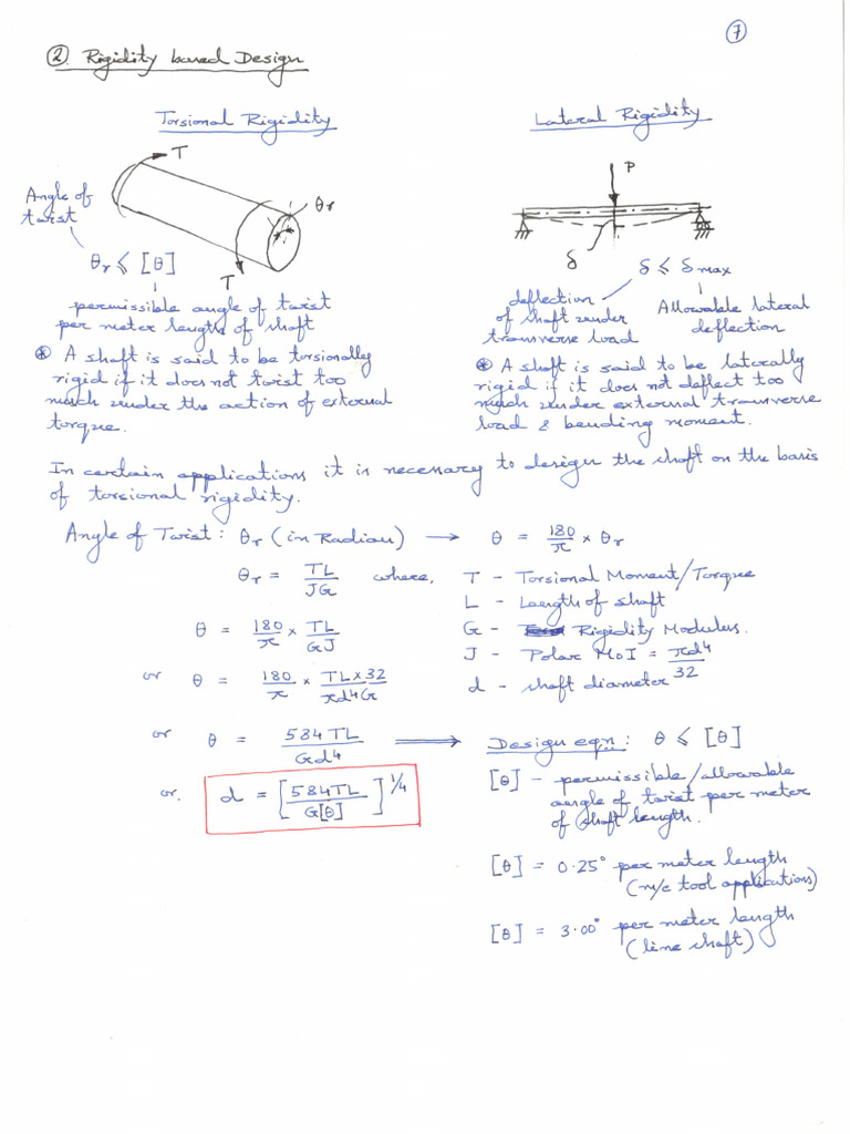 Rigidity Bassed Design | PDF