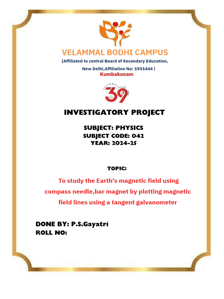 lux copy | PDF | Earth's Magnetic Field | Materials Science