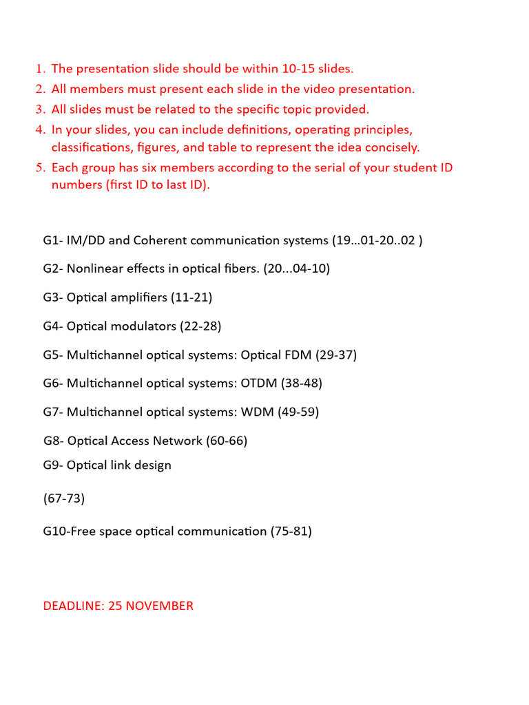 Presentation For OFC . | PDF | Computers