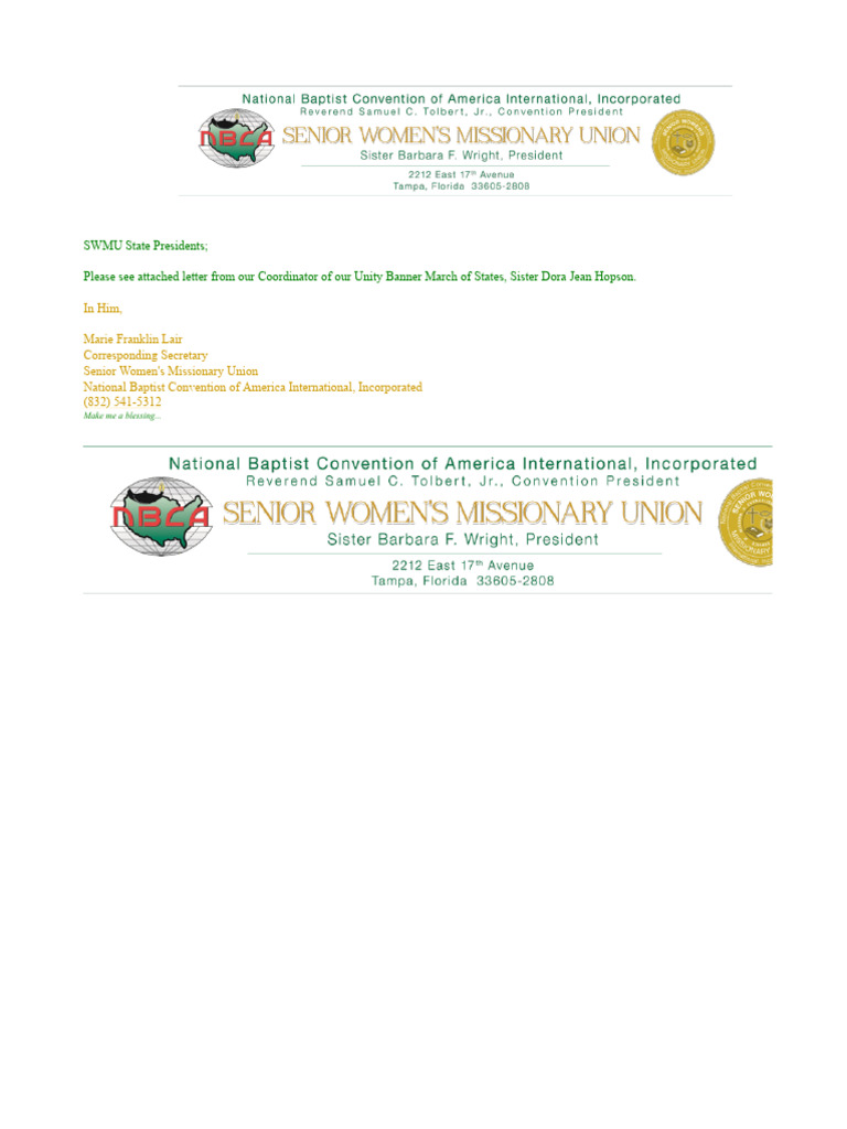 Unity Banner March of States | PDF
