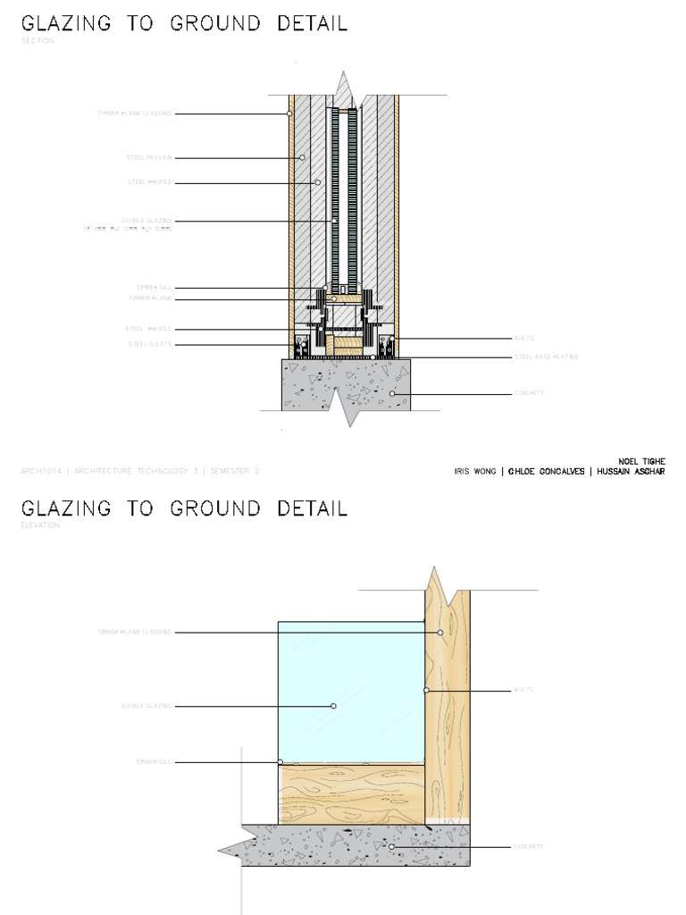 Colored Architectural Details | PDF | Architectural Design | Architecture