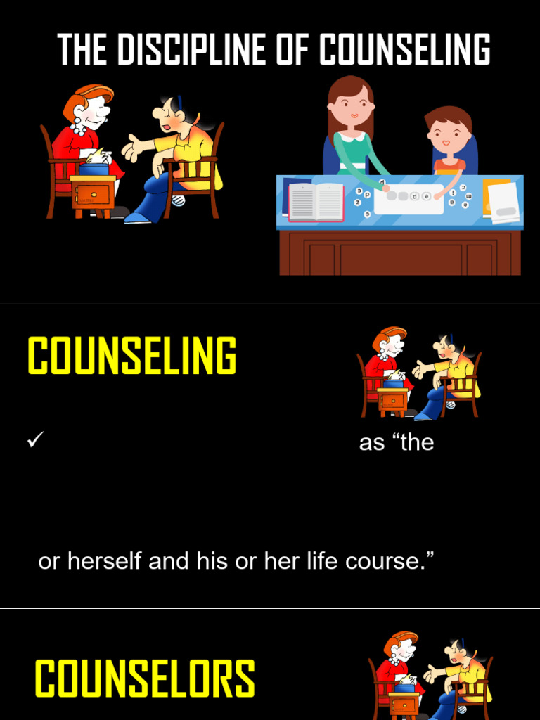 Counseling Part 1 PDF | PDF | Counseling Psychology | Psychotherapy