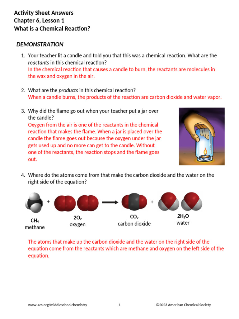 Understanding Chemical Reactions | PDF | Propane | Combustion