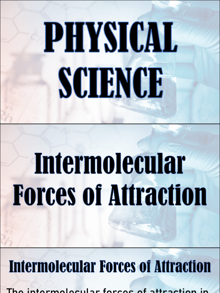 IMFA | PDF | Intermolecular Force | Ion