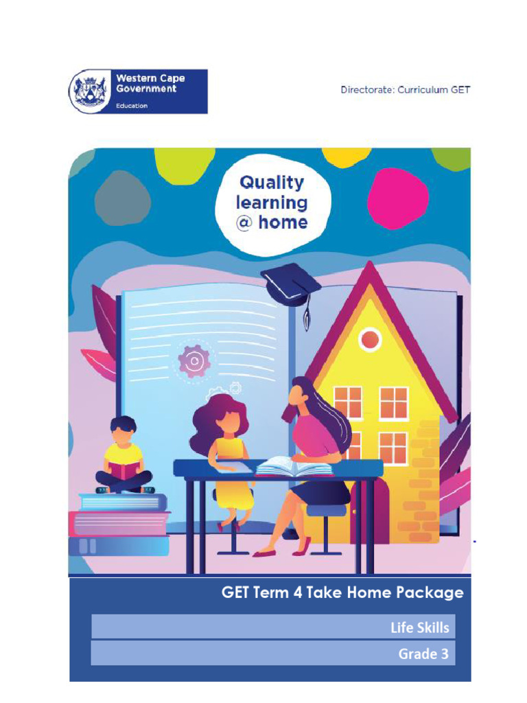 FP Grade 3 Life Skills Take Home Pack Term 4 | PDF | Learning ...