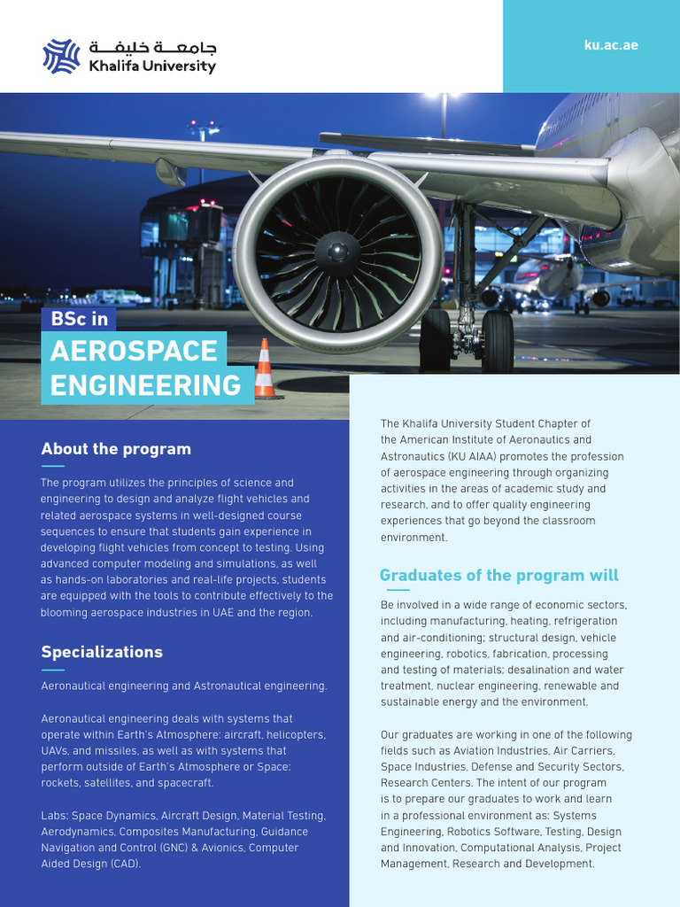 BSC in Aerospace Engineering | PDF | Aerospace Engineering | Engineering
