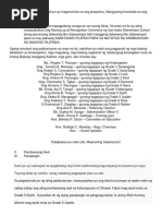 Araw NG Pagkilala 2017 Emcee Script | PDF