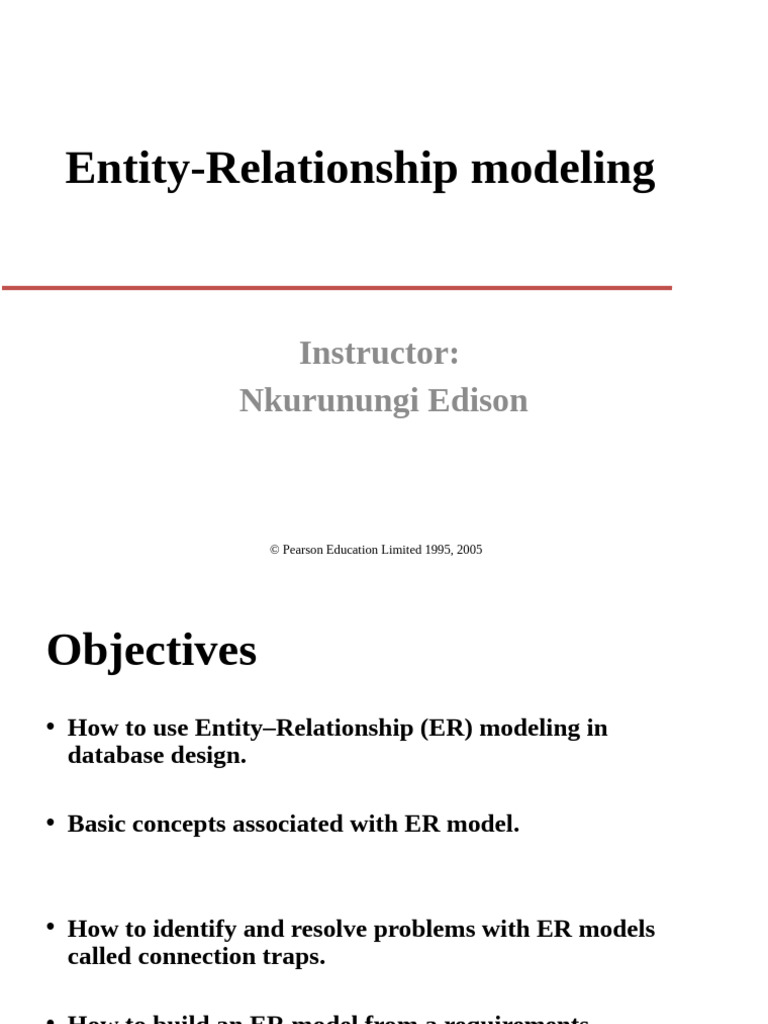 ER_Modeling_Edited | PDF | Data Model | Computing