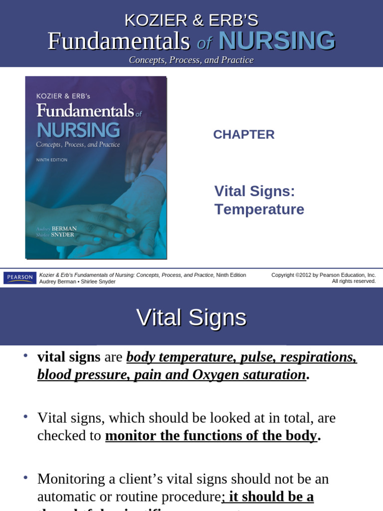 Vital Signs (Temperature) | PDF | Fever | Physiology