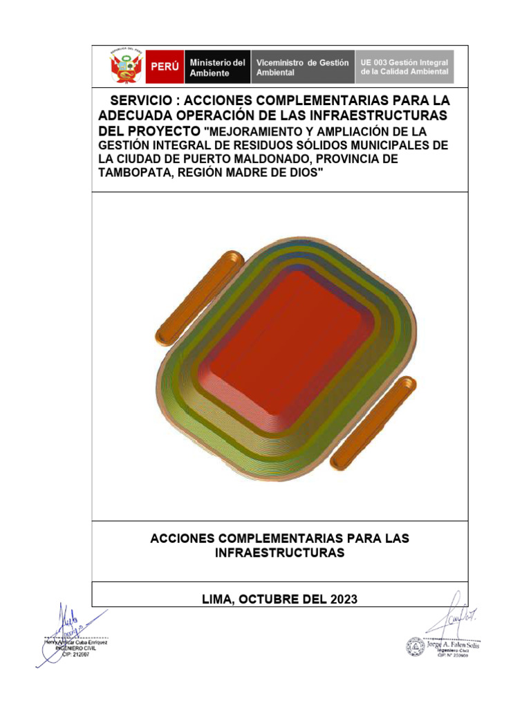 Infraestructura | PDF | Residuos | Gestión de residuos