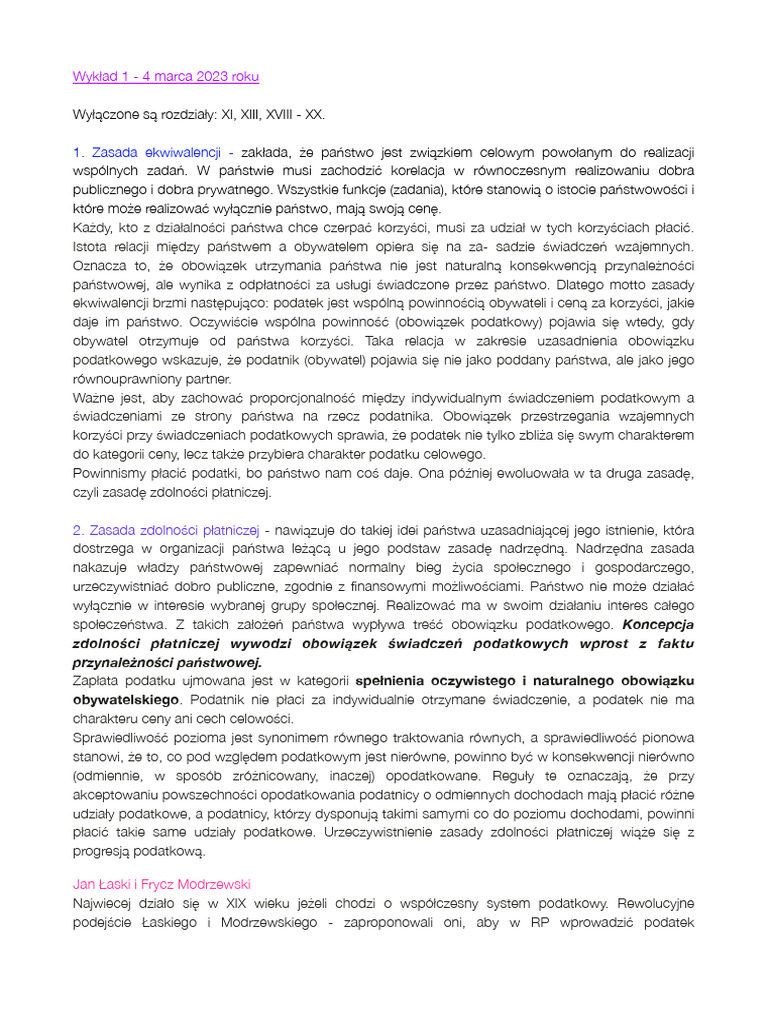Lecture Taxes | PDF