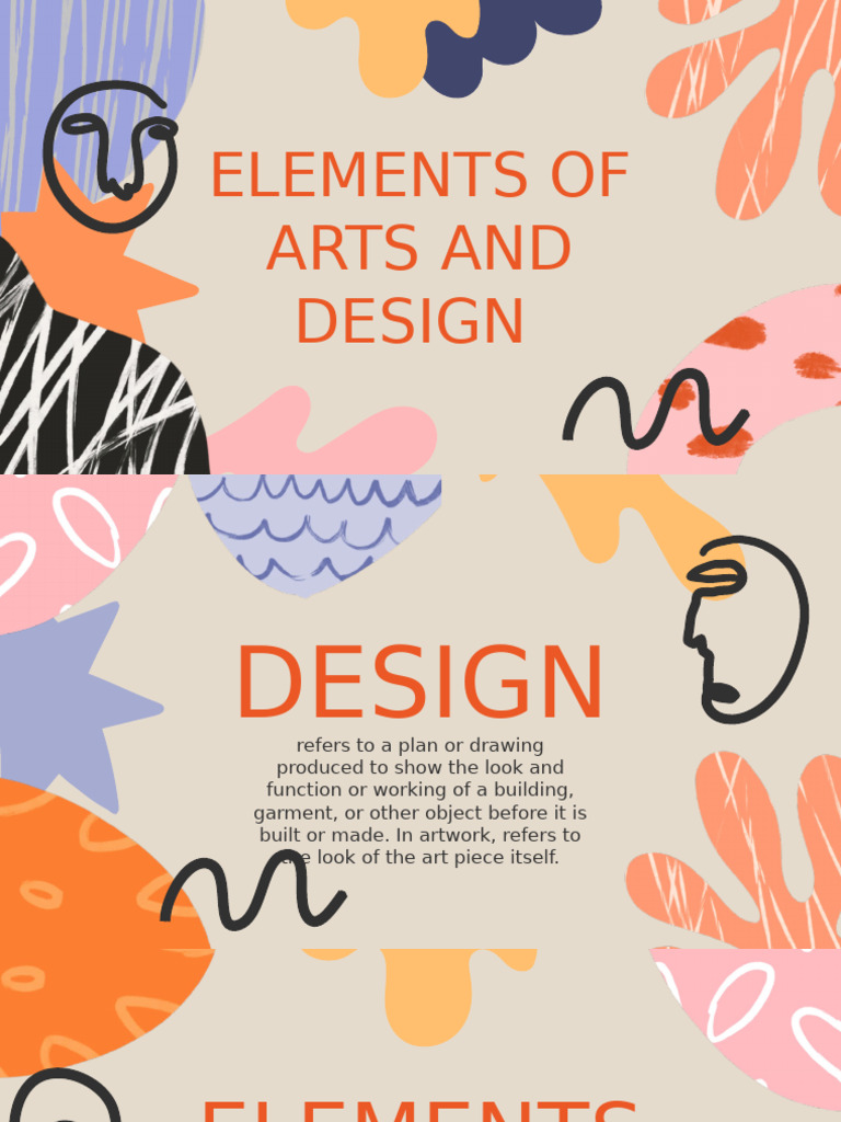 Unit 2 Lesson 3 Elements of Art and Design | PDF