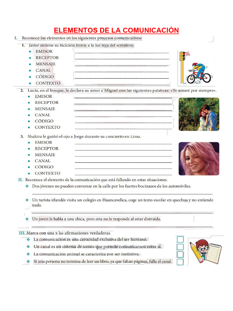 Elementos de La Comunicación | PDF