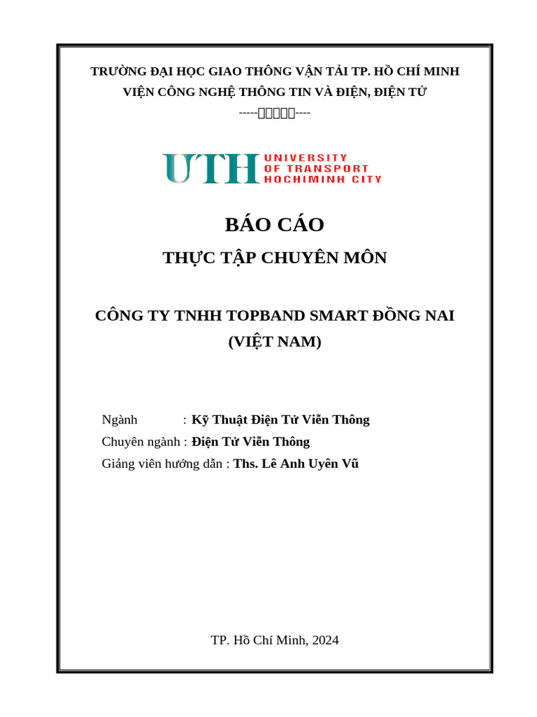 Bao Cao TTCM | PDF