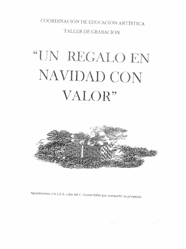 Un Regalo en Navidad Con Valor | PDF