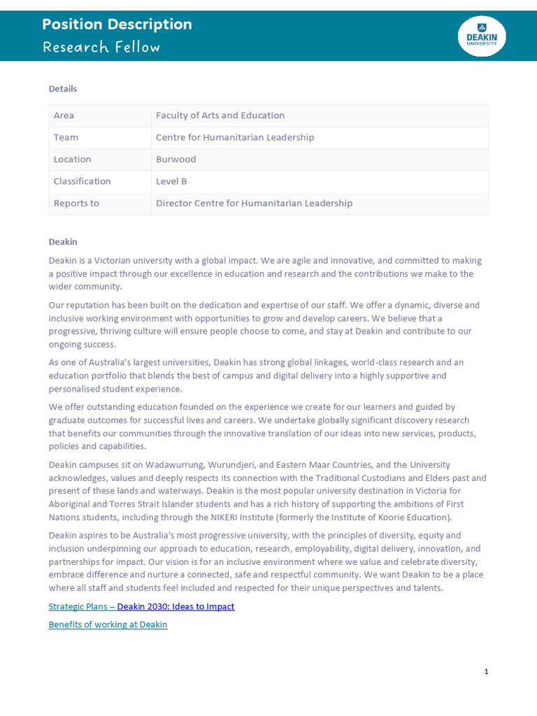 PD - Research Fellow 565148 | PDF | Innovation | Disciplines