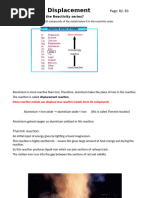 What Is A Displacement Reaction - BBC Bitesize | PDF | Iodine | Chlorine