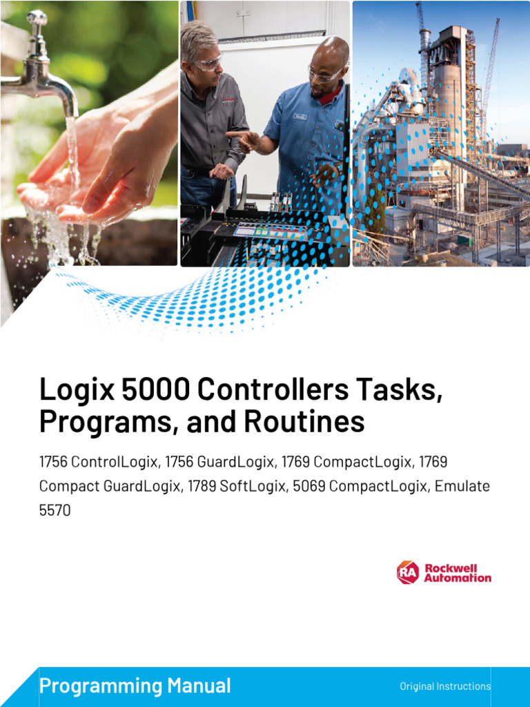 Logix 5000 Controllers Tasks, Programs, and Routines: Programming Manual | PDF | Automation ...