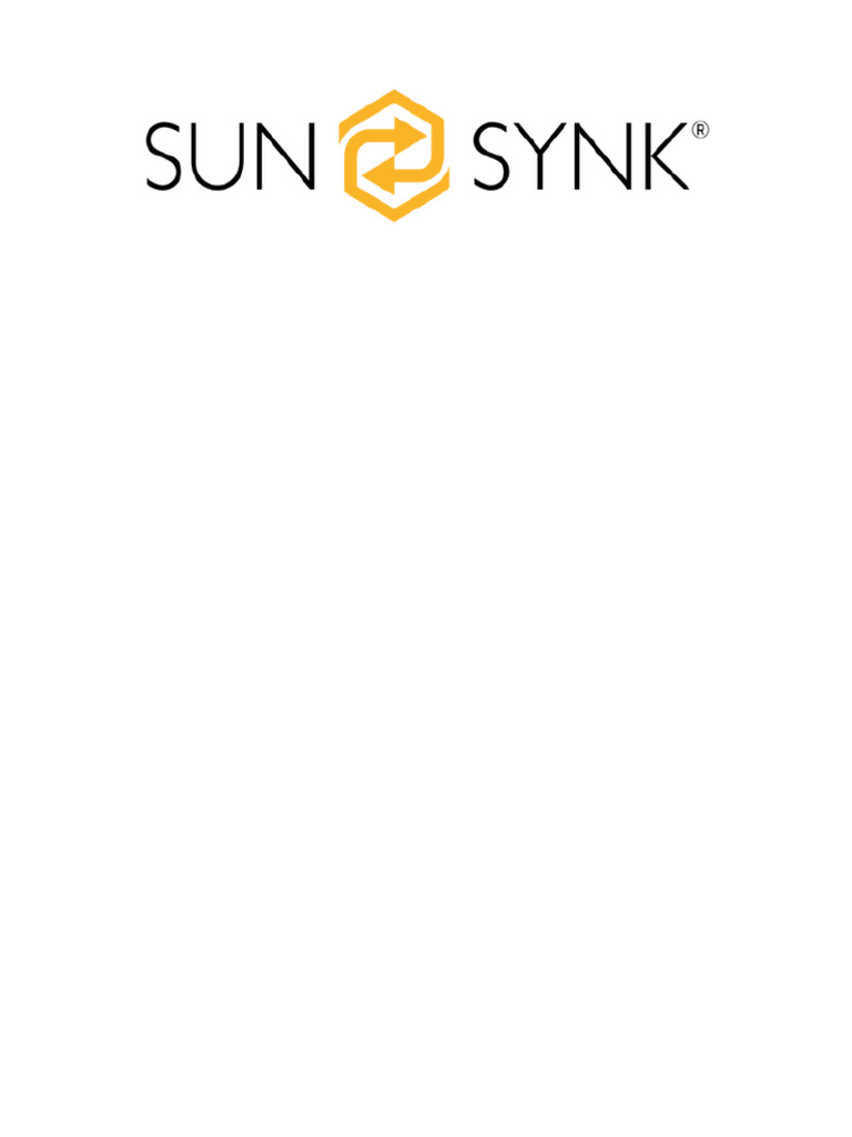 Sunsynk Hybrid Inverter Training Manual | PDF | Power Inverter | Solar ...