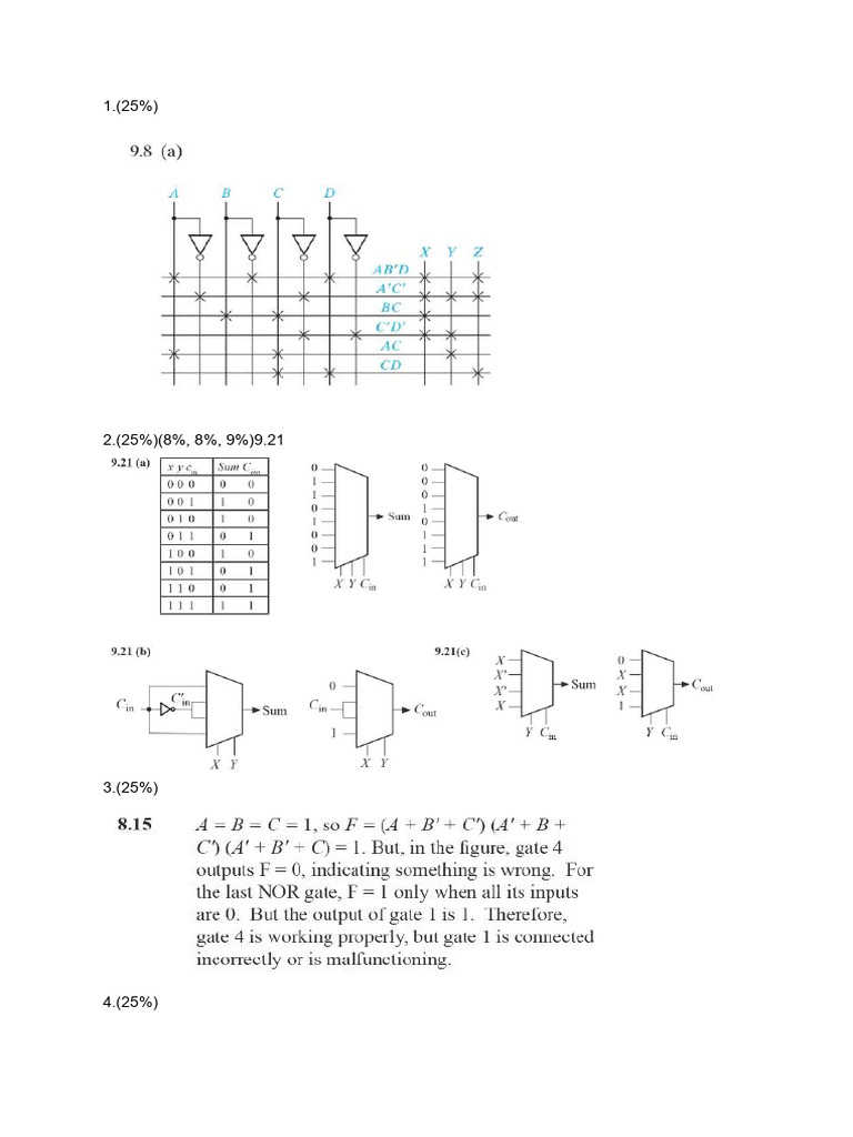 Fall24 Quiz4 Sol | PDF