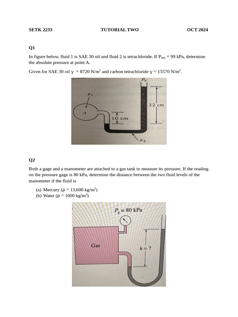 Tutorial Two | PDF