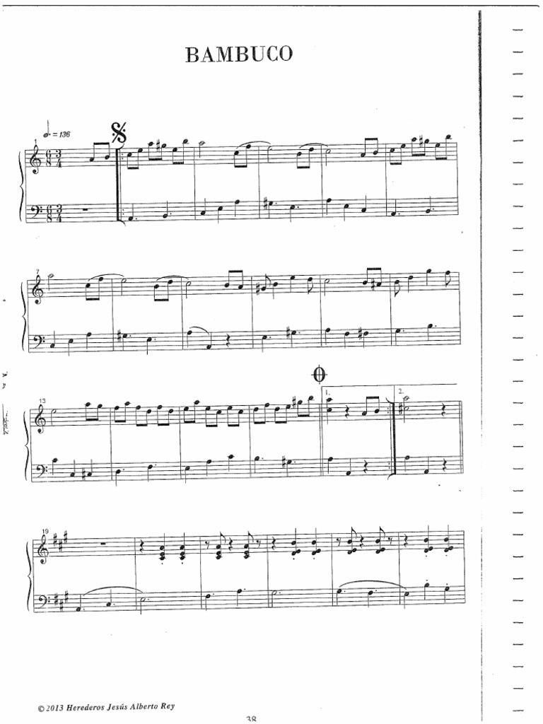Chucho Rey - BAMBUCO | PDF
