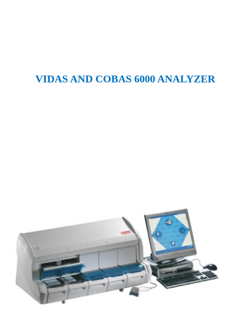 Mini Vidas and Cobas 6000 | PDF | Immunoassay | Chemistry