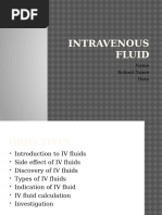 IVF Reference Table | PDF | Saline (Medicine) | Intravenous Therapy