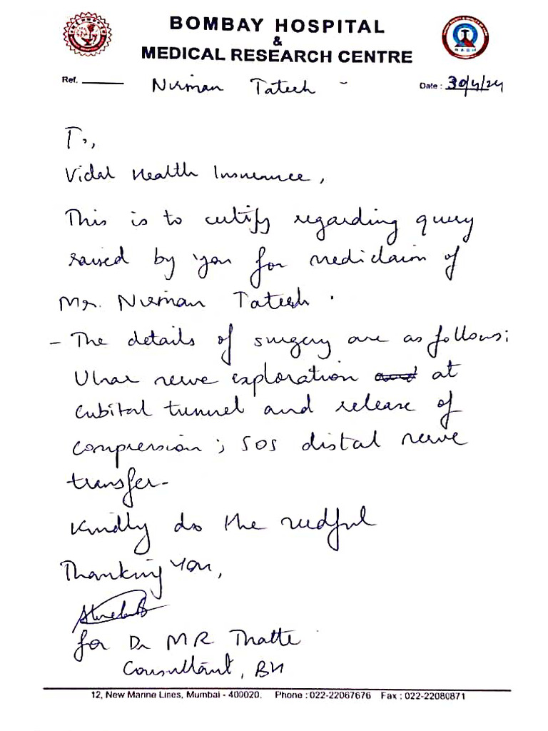 Response To Query | PDF