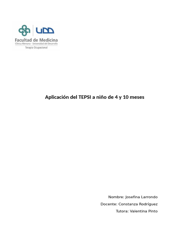 Informe Tespi | PDF | Evaluación | Aprendizaje
