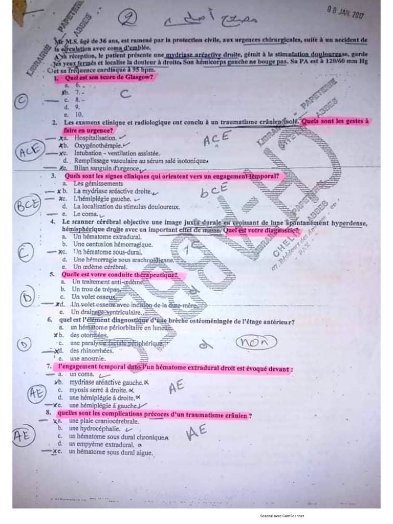 Examen - S2 - 2017 | PDF