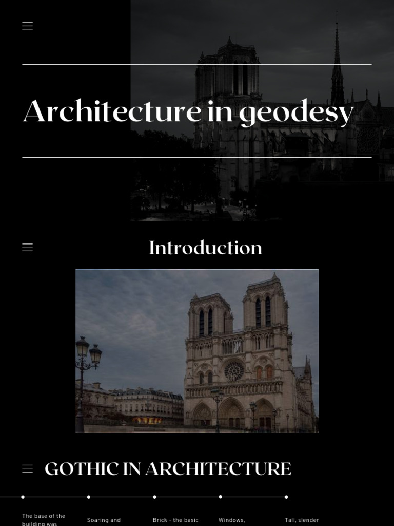 Gothic Architecture & Geodesy | PDF