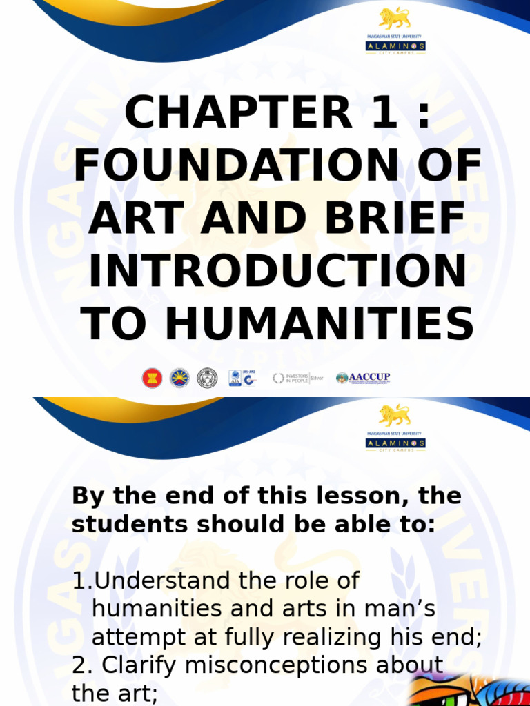Ge 3 Chapter 1 Powerpoint | PDF | Beauty | Liberal Arts Education
