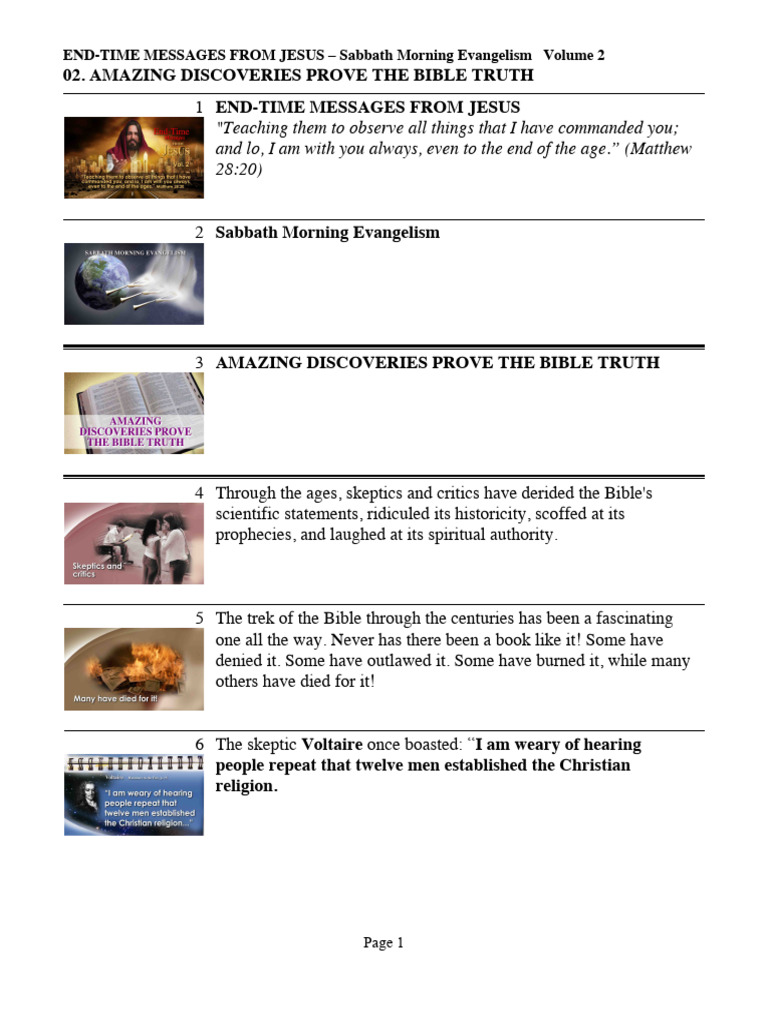 Archaeological Proofs of Biblical Truth | PDF | Jesus | Babylon
