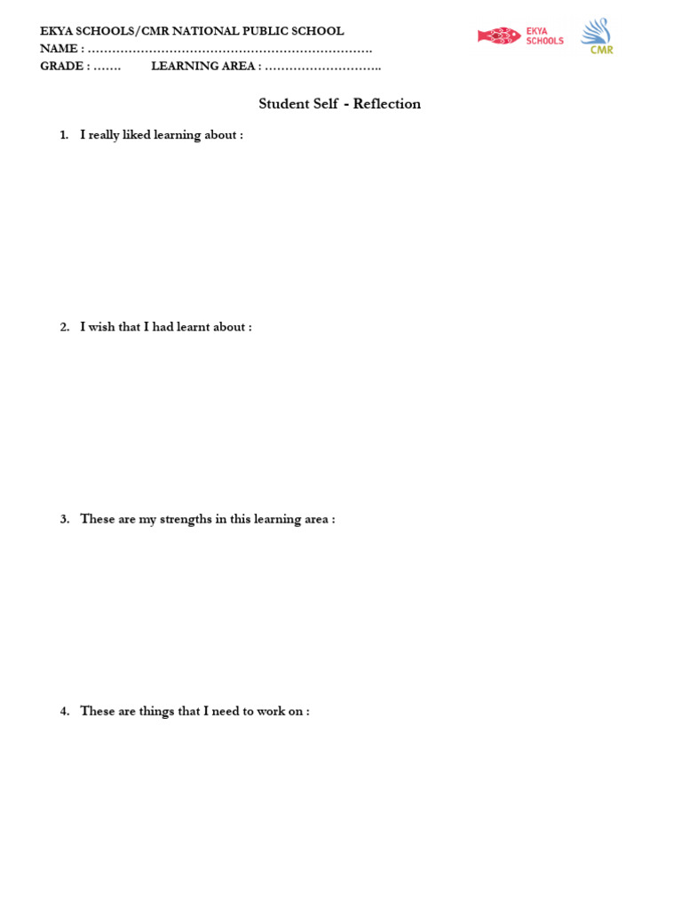 Portfolio Assessment Self Reflection | PDF | Sports & Recreation