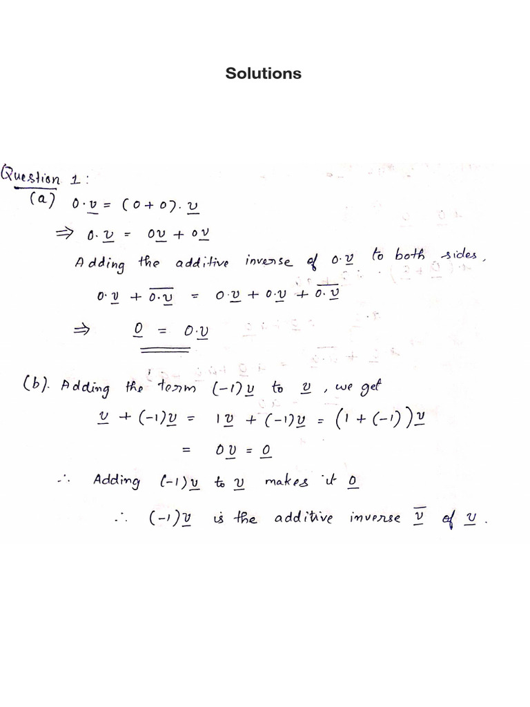 EE5007 - Tutorial - Session - Solutions | PDF