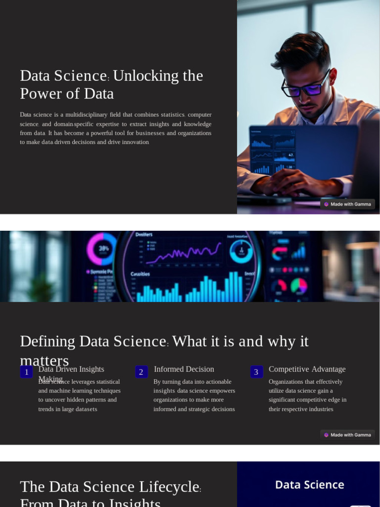 Data Science Unlocking The Power of Data | PDF | Data Science | Data Data Science Unlocking The Power of Data | PDF | Data Science | Data
