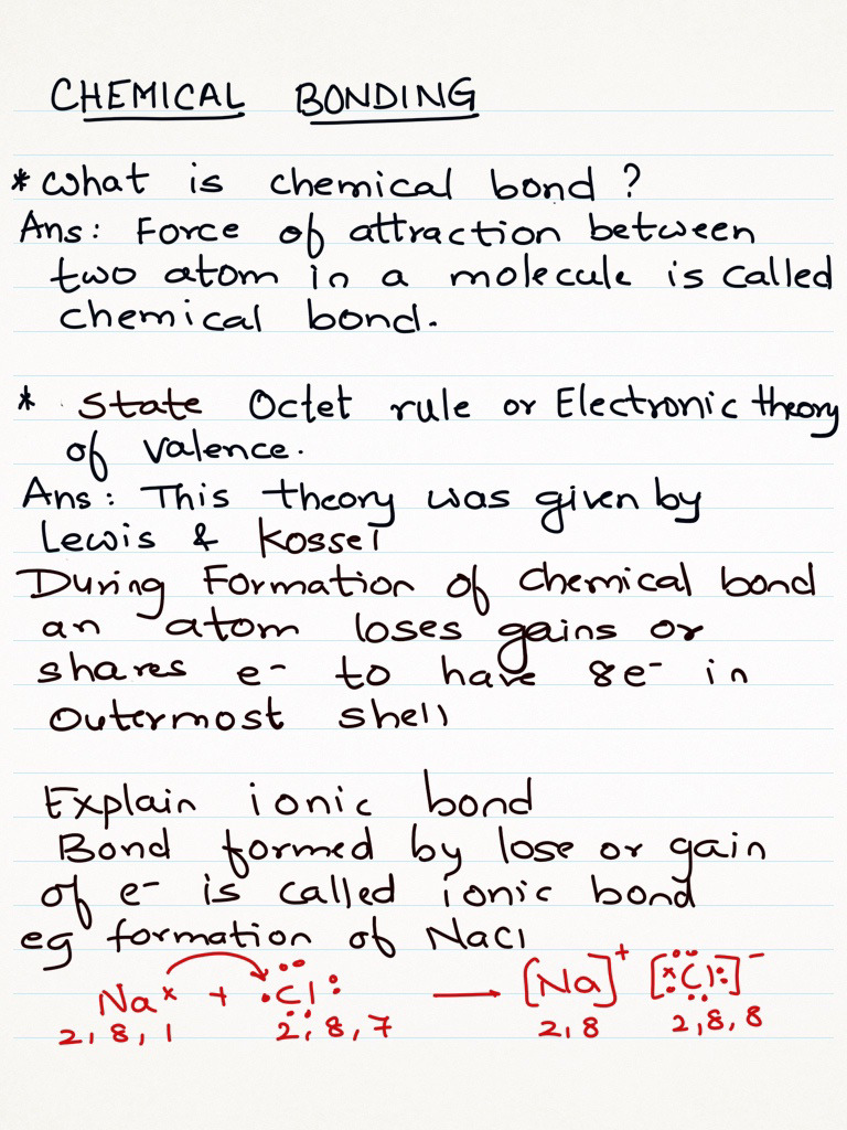 Chemical Bonding | PDF