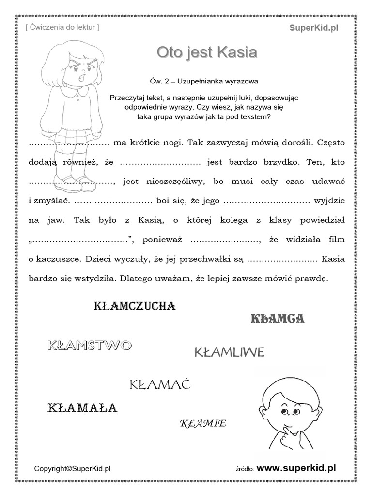 Lektury Oto Jest Kasia 2 - Kopia | PDF
