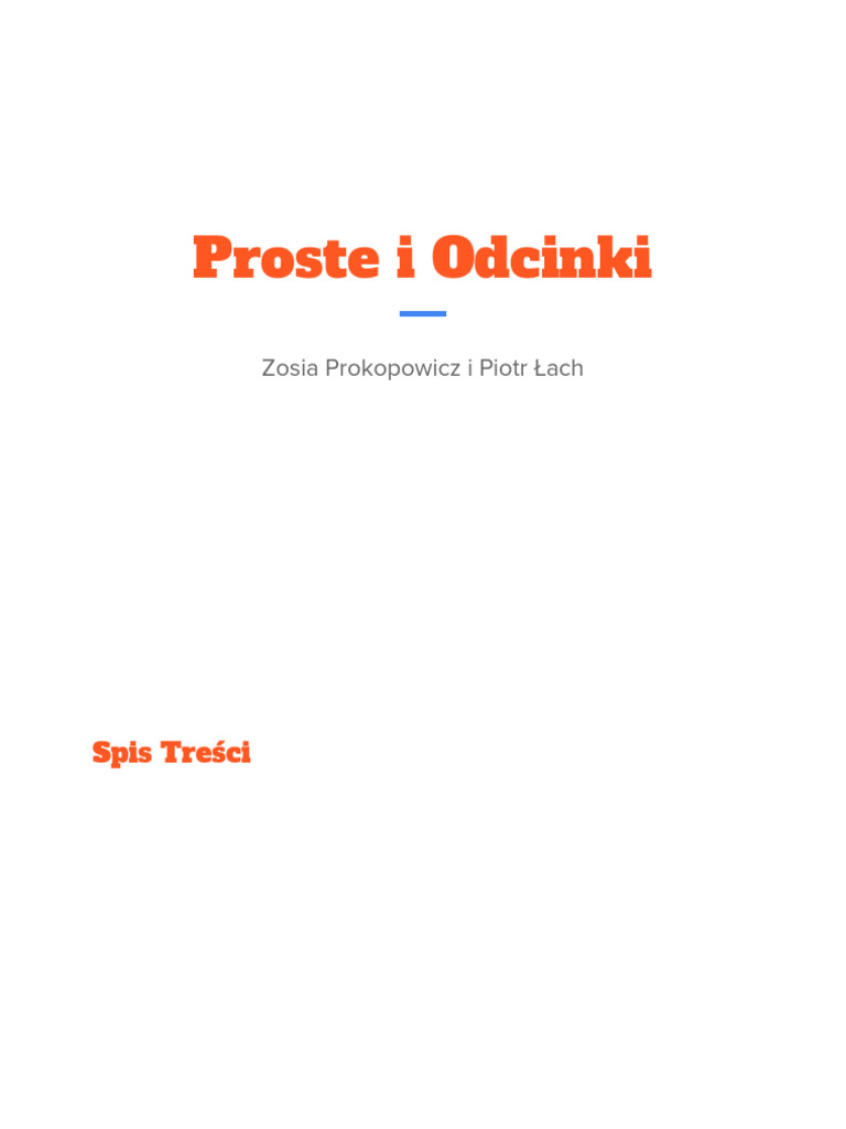 Proste I Odcinki PDF | PDF