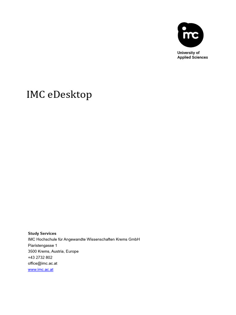 EDesktop Manual E | PDF | Educational Technology | Computing